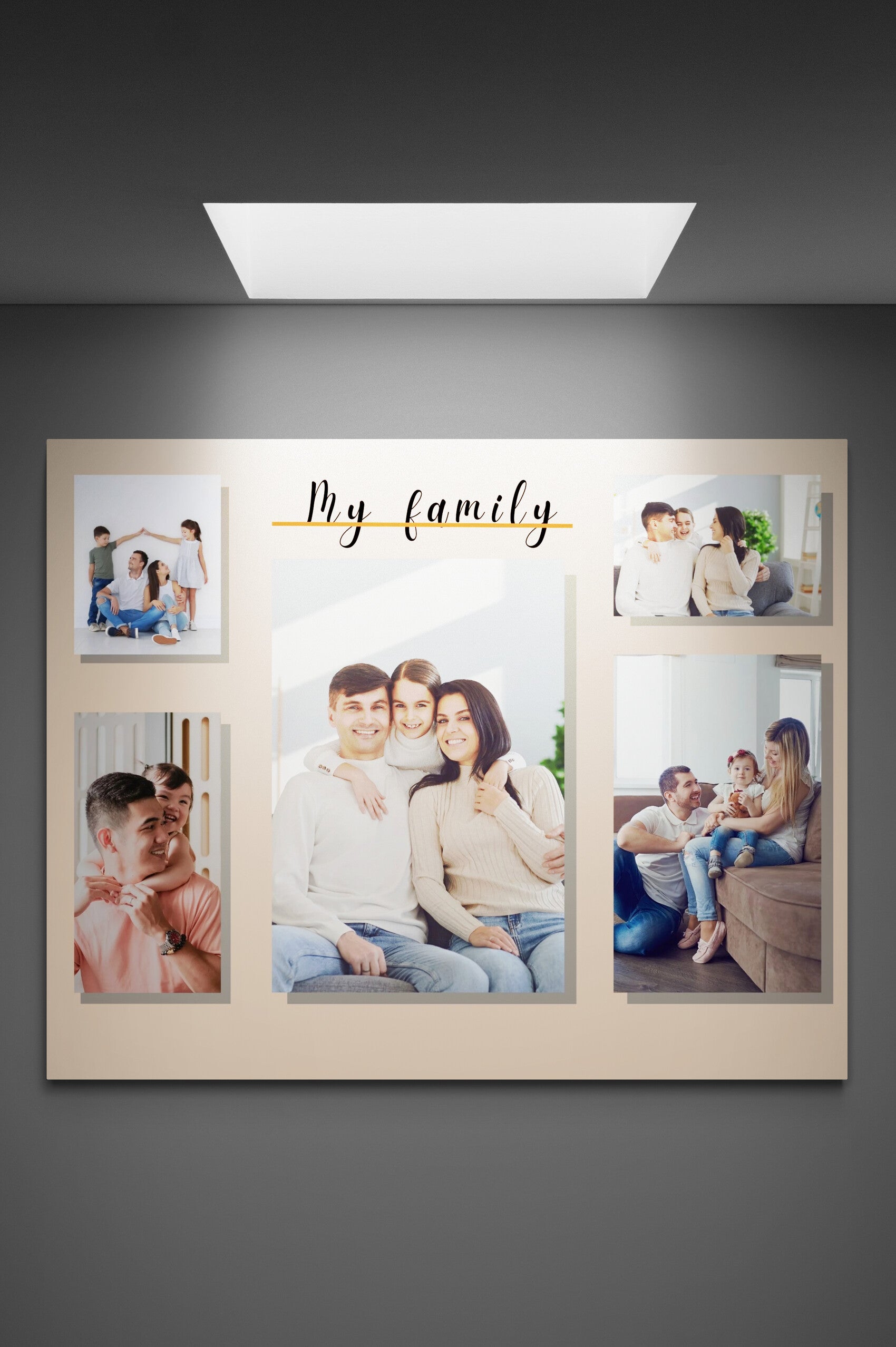 Colaj foto 5 poze - familia mea – FAINART